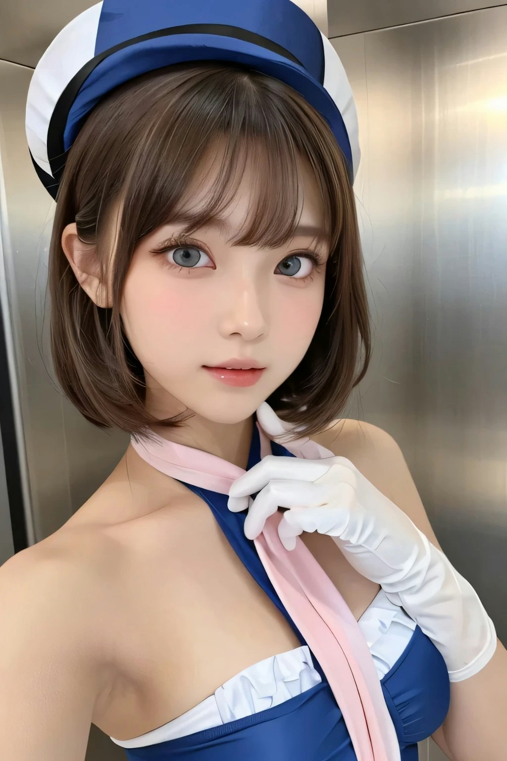 elevator girl | chichi-pui（ちちぷい）AIグラビア・AIフォト専用の投稿＆生成サイト