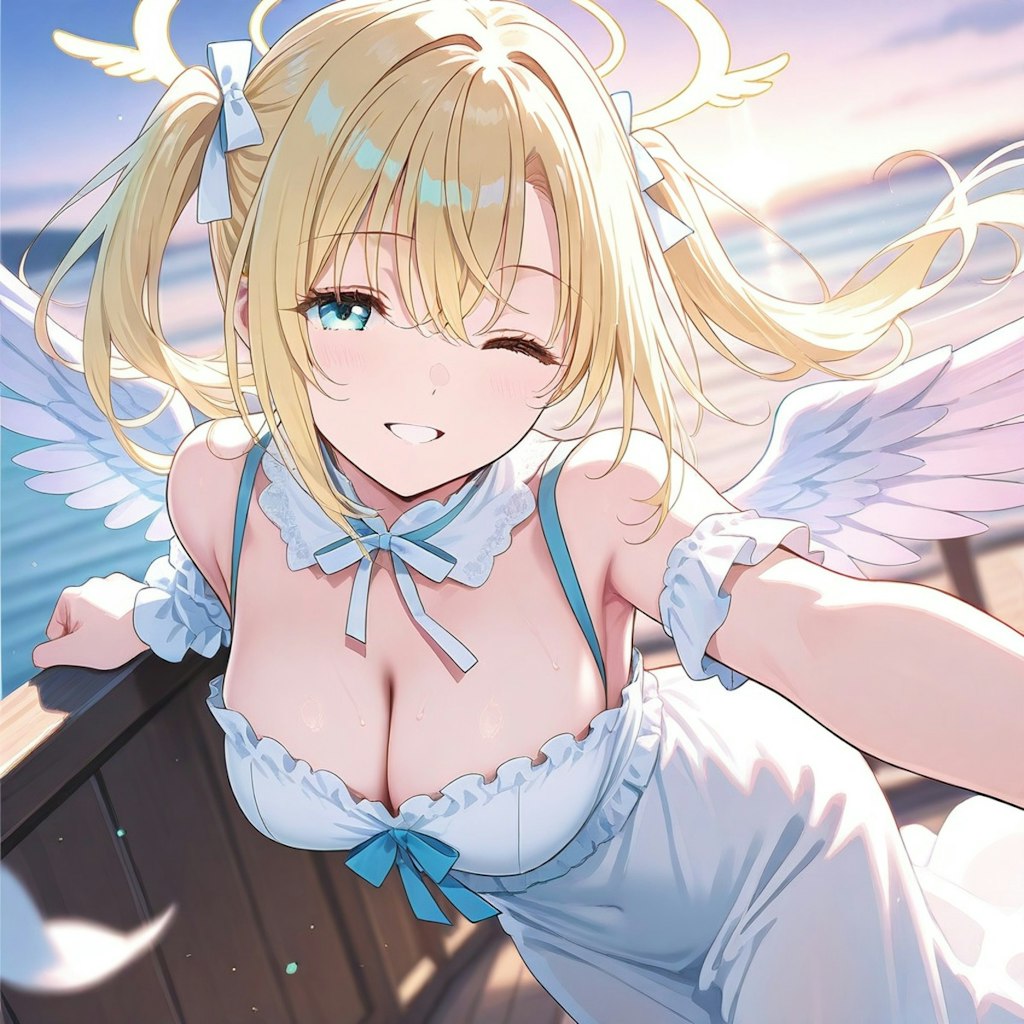 dynamic angel | chichi-pui（ちちぷい）AIイラスト専用の投稿＆生成サイト