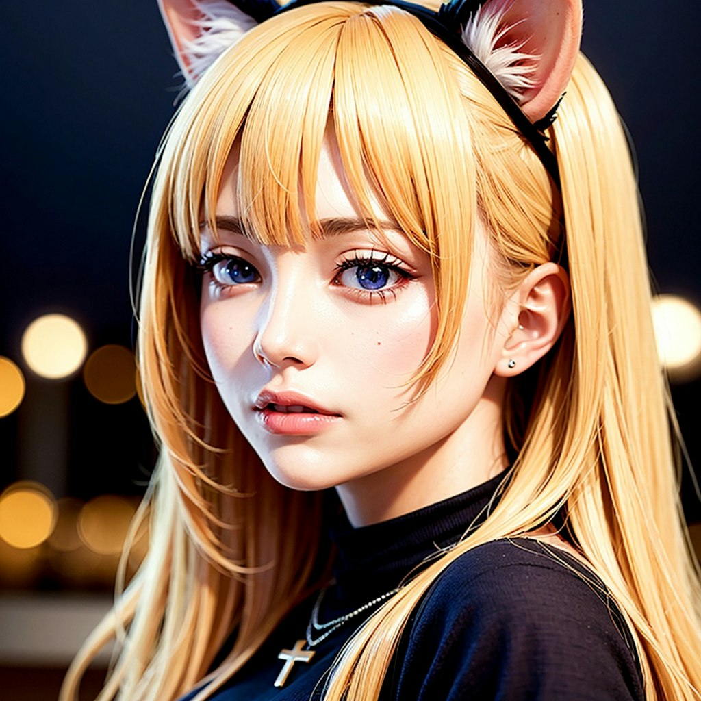 猫耳メイドさんなのに… 20240318 | chichi-pui（ちちぷい）AIグラビア・AIフォト専用の投稿＆生成サイト