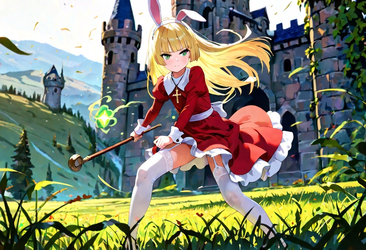 Holy bunny | chichi-pui（ちちぷい）AIイラスト専用の投稿＆生成サイト