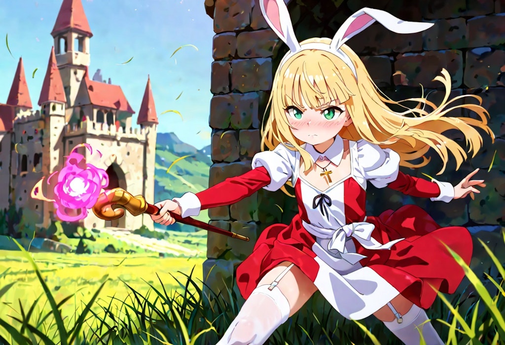 Holy bunny | chichi-pui（ちちぷい）AIイラスト専用の投稿＆生成サイト