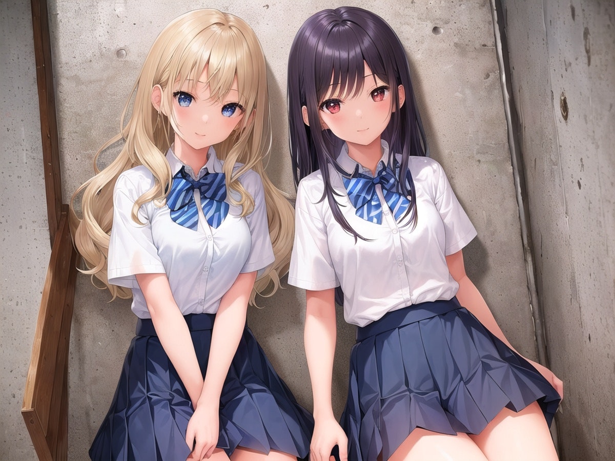 ちちぷいちゃん&ししょちゃんwithうちの子制服 Chichi Pui(ちちぷい)aiイラスト専用の投稿サイト