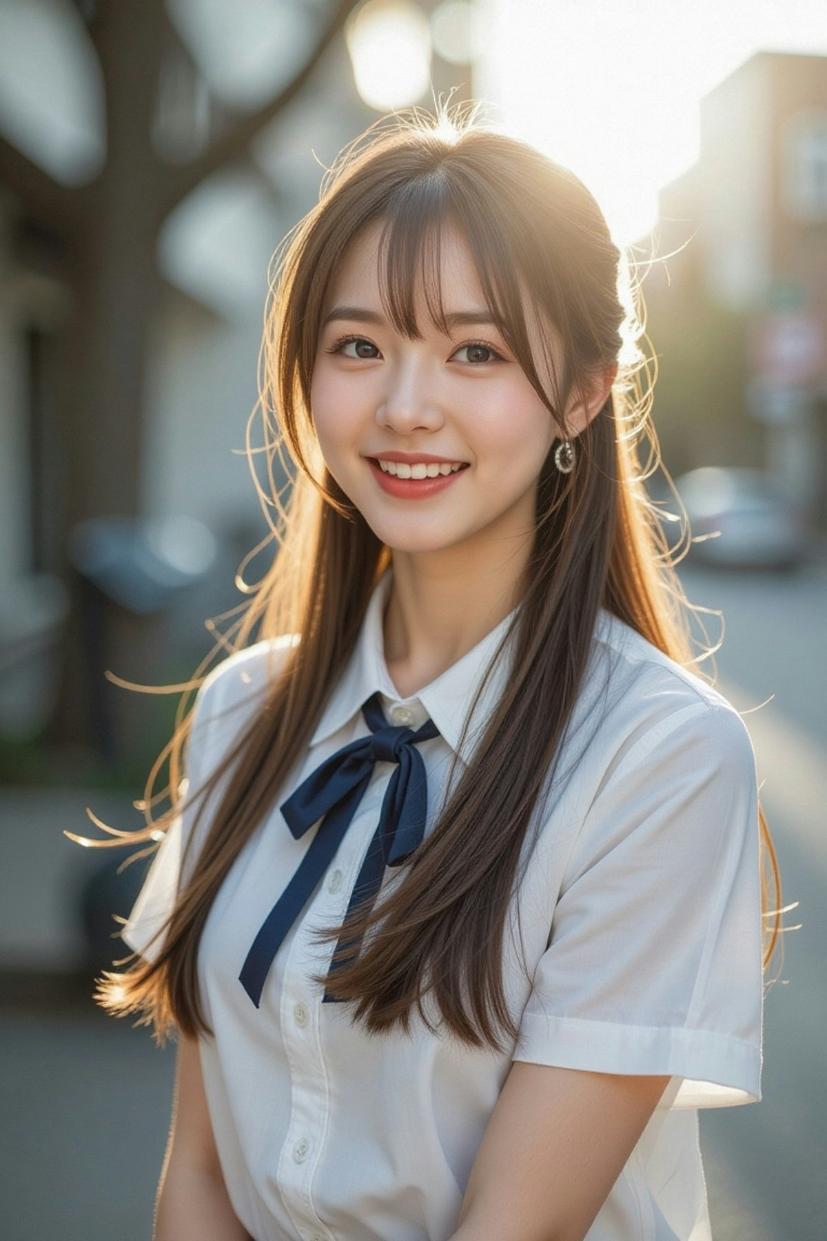 School dismissal time | ちちぷいAIイラスト