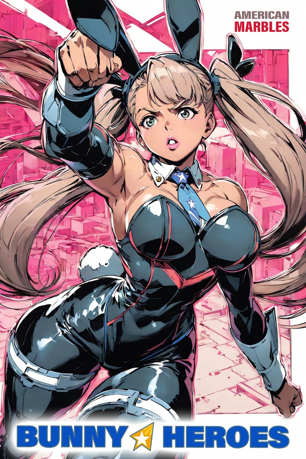 BUNNY HEROES | chichi-pui（ちちぷい）AIイラスト専用の投稿＆生成サイト