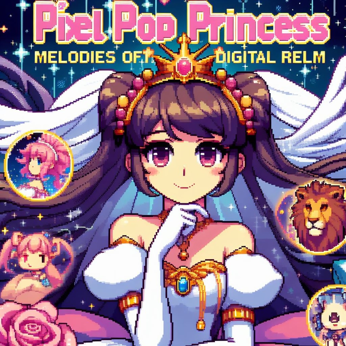 【公式】Pixel Pop Princess | chichi-pui（ちちぷい）AI画像専用の投稿＆生成サイト