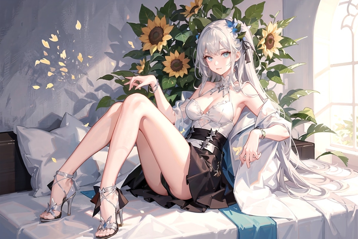 sunflower 02 | chichi-pui（ちちぷい）AIイラスト専用の投稿＆生成サイト