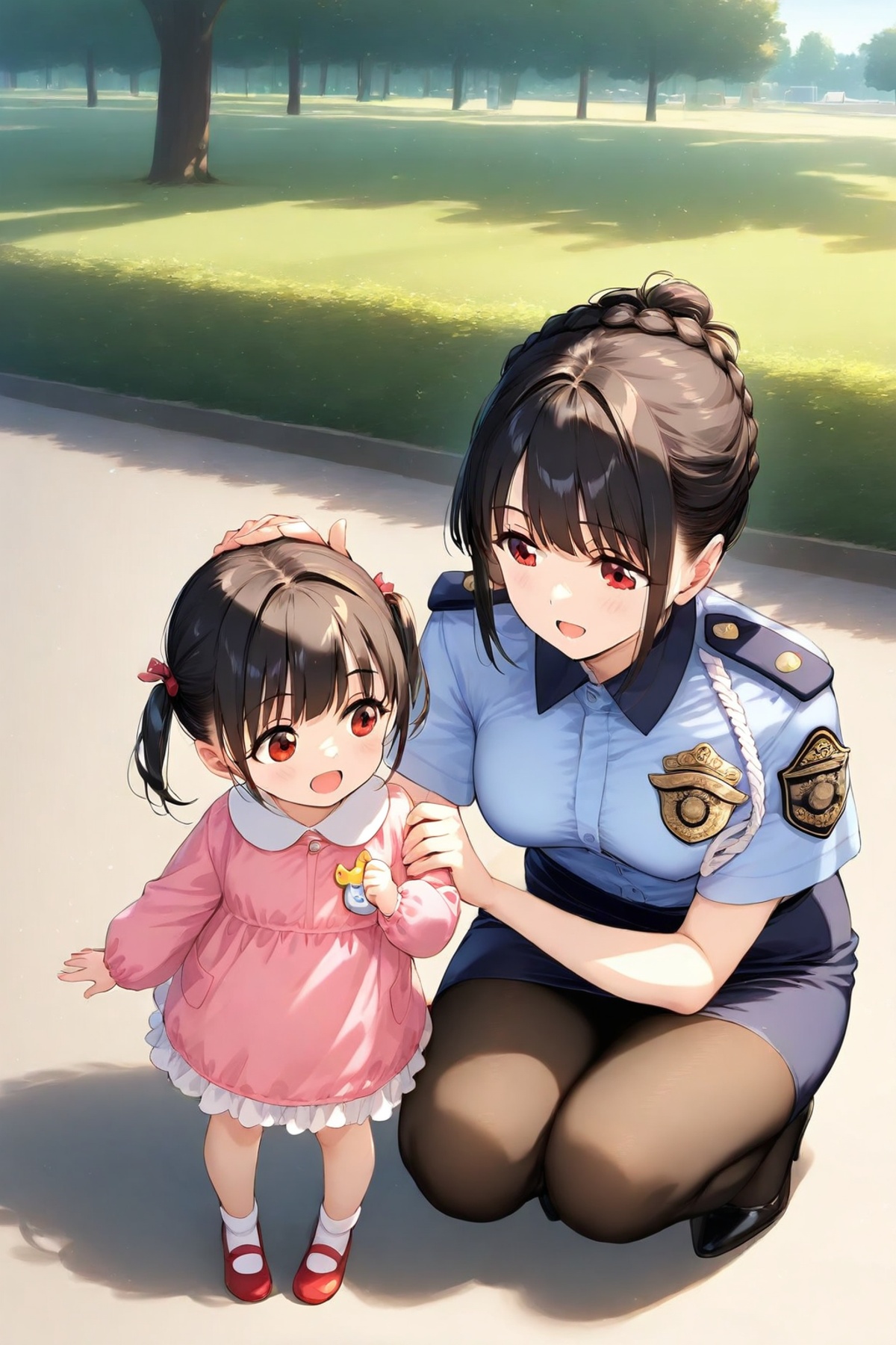 教室のあかりん撮影会 Y725 | ちちぷいAIイラスト