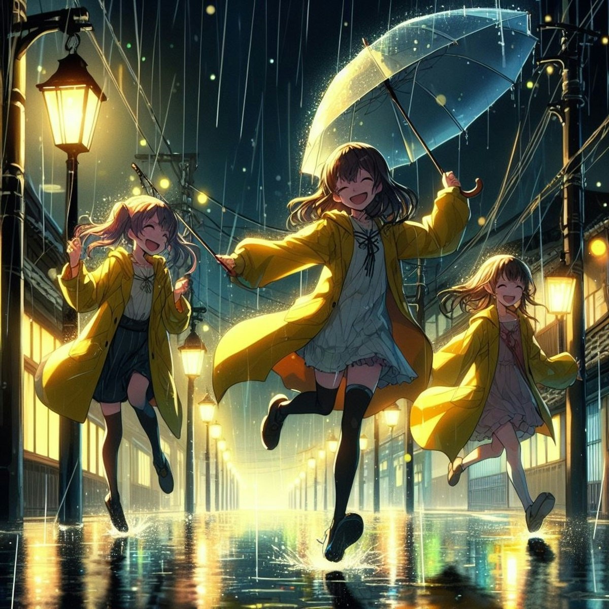 Singin' in the Rain | chichi-pui（ちちぷい）AIイラスト専用の投稿＆生成サイト