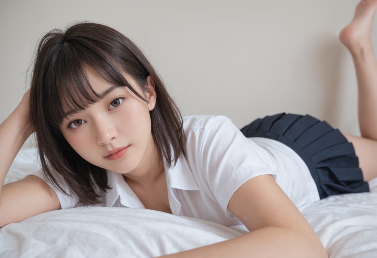 JKのAIフォト（グラビア） 71件 | ちちぷいAIイラスト生成機能