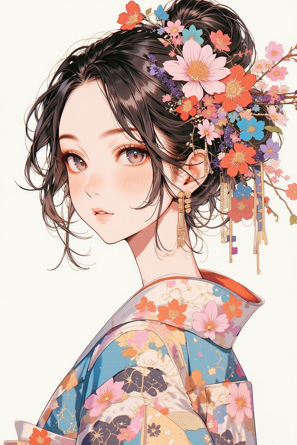 Flower Arrangement 2 | chichi-pui（ちちぷい）AIイラスト専用の投稿＆生成サイト
