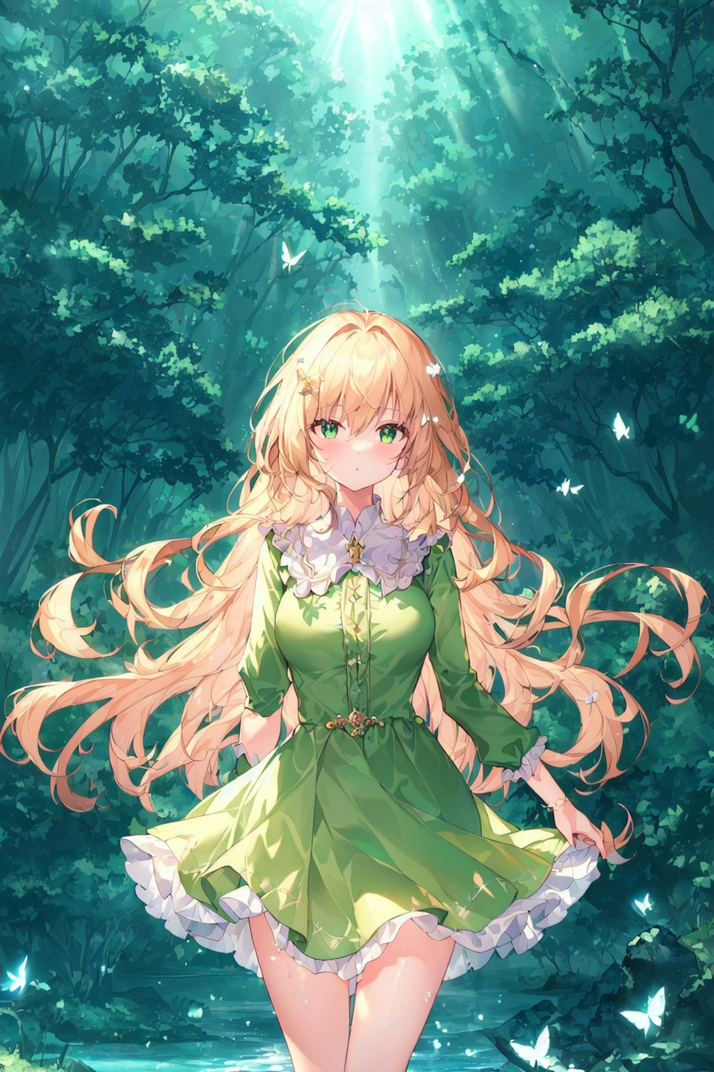 森のエルフさん Chichi Pui(ちちぷい)aiイラスト専用の投稿&生成サイト