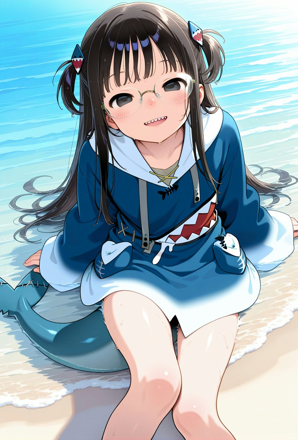 wetty,wet,wet body,wet hair,… | chichi-pui（ちちぷい）AIイラスト専用の投稿＆生成サイト