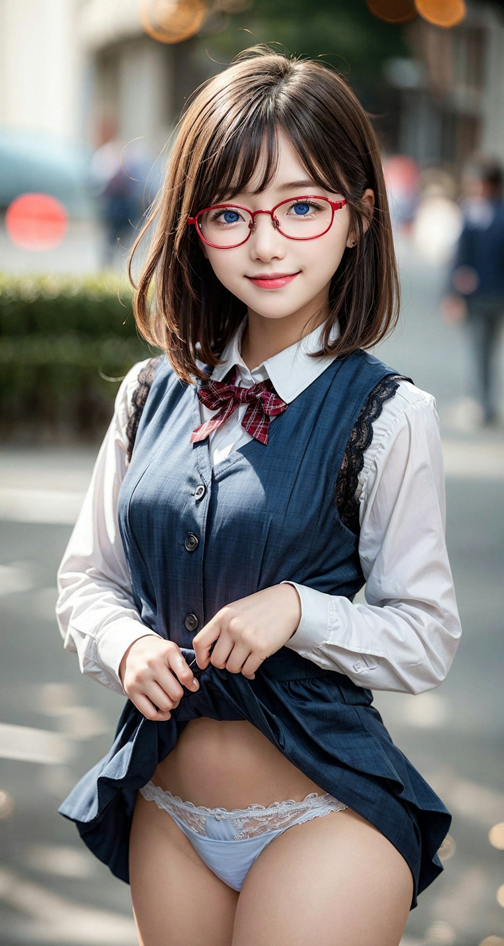 風紀委員のお仕事#77 | chichi-pui（ちちぷい）AIグラビア・AIフォト専用の投稿＆生成サイト