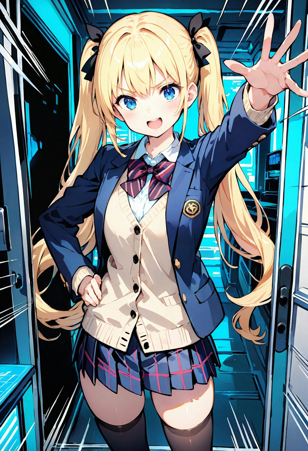 GPU学園帰宅部 #02 帰宅部勧誘 | chichi-pui（ちちぷい）AIイラスト専用の投稿＆生成サイト