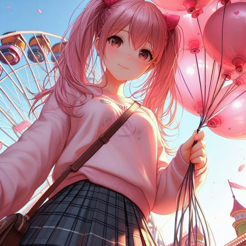 風船もらってきてあげたよ Chichi Pui(ちちぷい)aiイラスト専用の投稿&生成サイト
