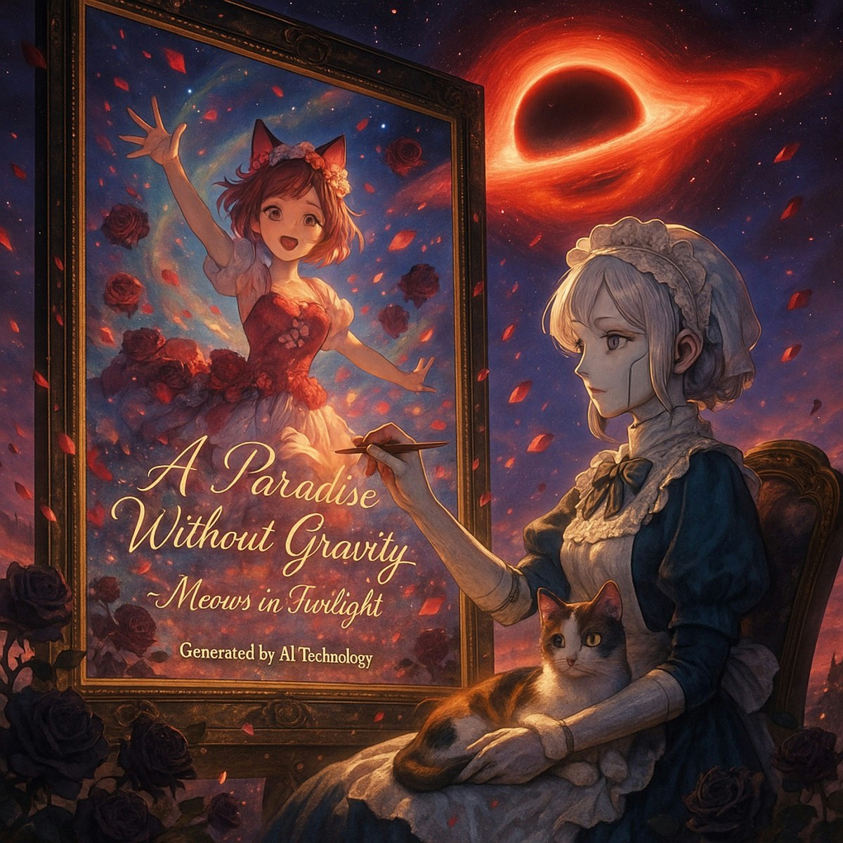 「A Paradise Without Gravity – Meows in Twilight」(邦題：重力なき楽園 ― 猫彩が現る誰そ彼 ...