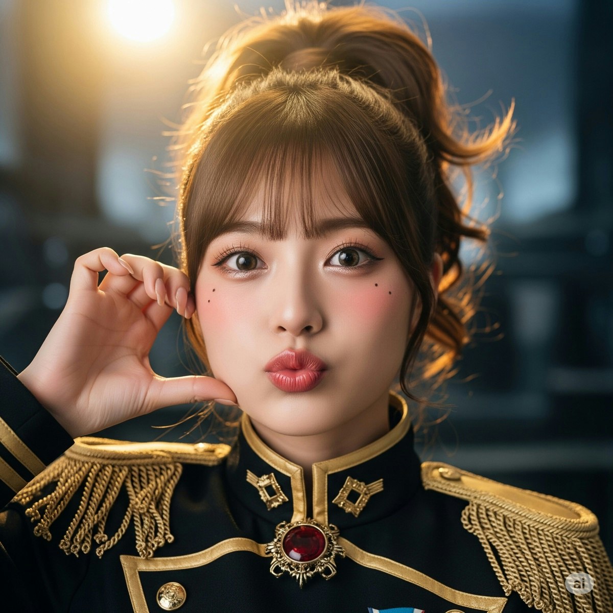 悪の帝国の司令官 | chichi-pui（ちちぷい）AIグラビア・AIフォト専用の投稿＆生成サイト