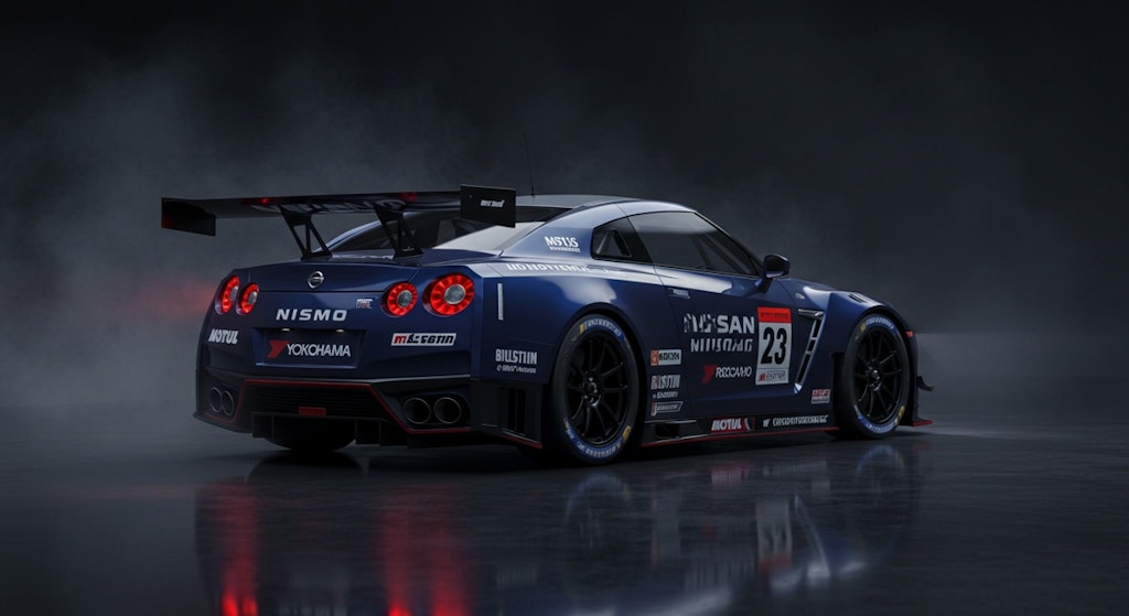 GT-R NISNOレーシングカー | chichi-pui（ちちぷい）AIグラビア・AIフォト専用の投稿＆生成サイト