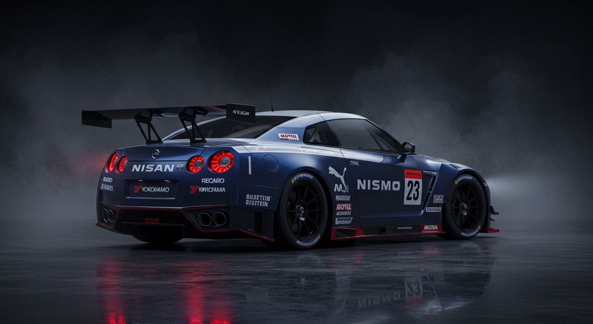 GT-R NISNOレーシングカー | chichi-pui（ちちぷい）AIグラビア・AIフォト専用の投稿＆生成サイト