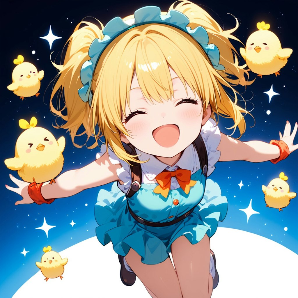 Happy！ | chichi-pui（ちちぷい）AIイラスト専用の投稿＆生成サイト