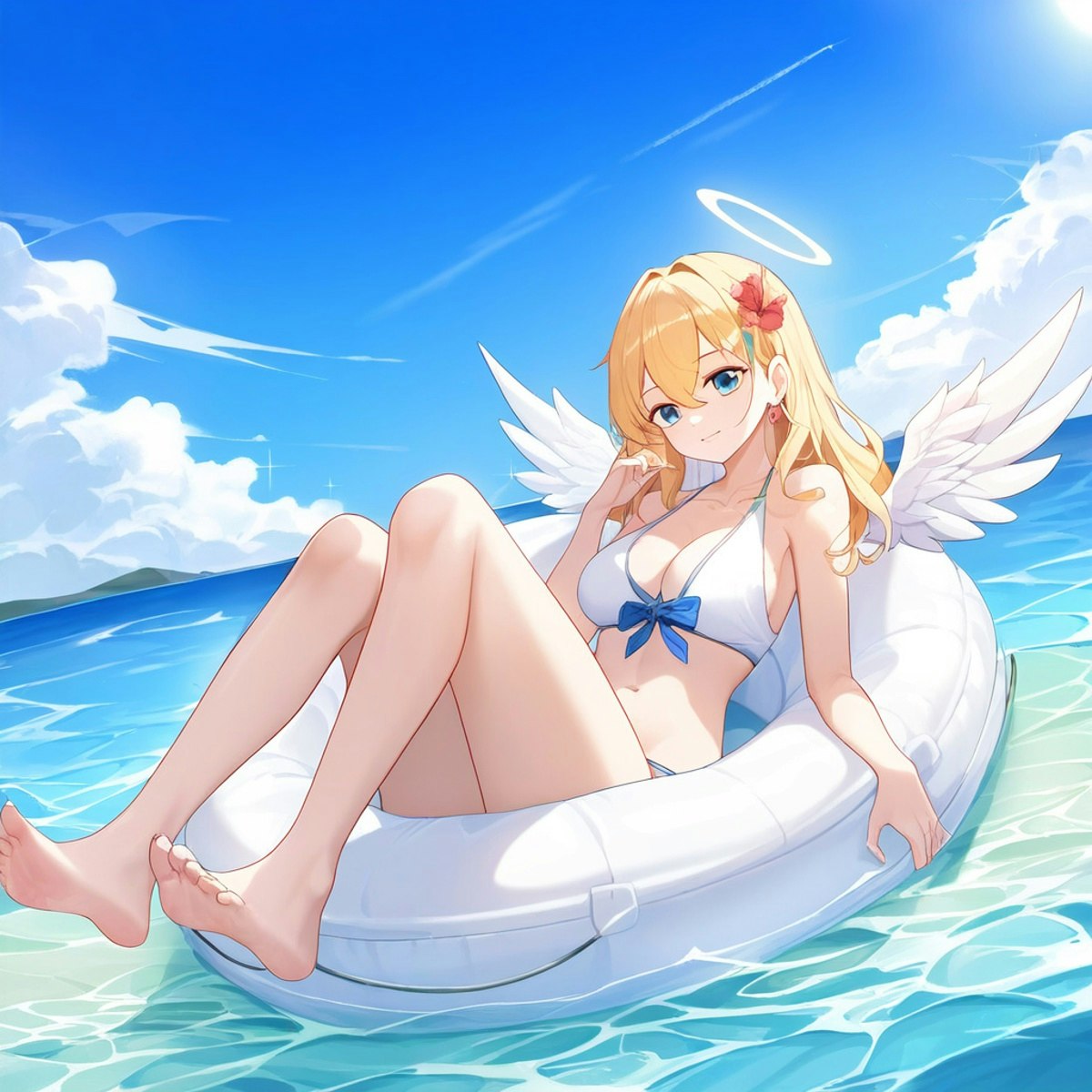 You're my Angel, You're my Sun. | chichi-pui（ちちぷい）AIイラスト専用の投稿＆生成サイト