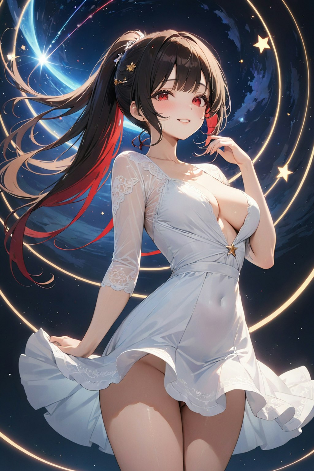 Starry Sky Chichi Pui(ちちぷい)aiイラスト専用の投稿&生成サイト