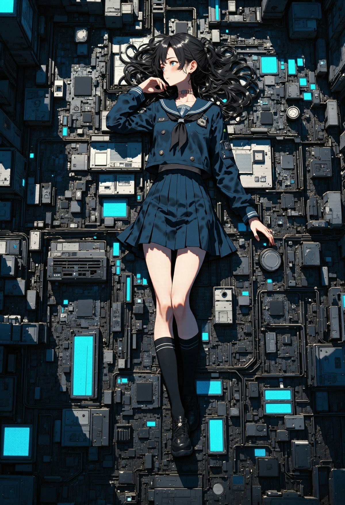 GPU学園の女子生徒 2 | chichi-pui（ちちぷい）AIイラスト専用の投稿＆生成サイト