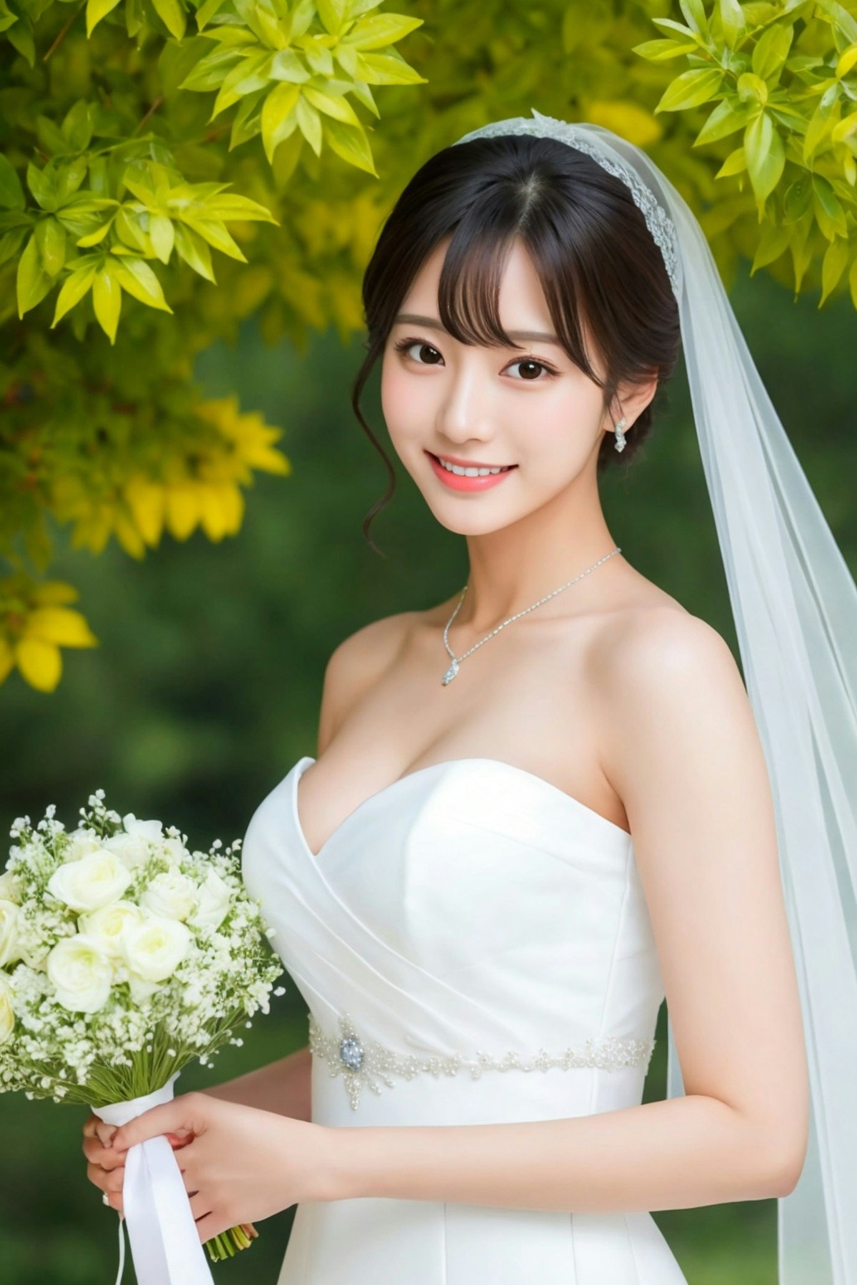 本日の花嫁(12/10) | chichi-pui（ちちぷい）AIグラビア・AIフォト専用の投稿＆生成サイト