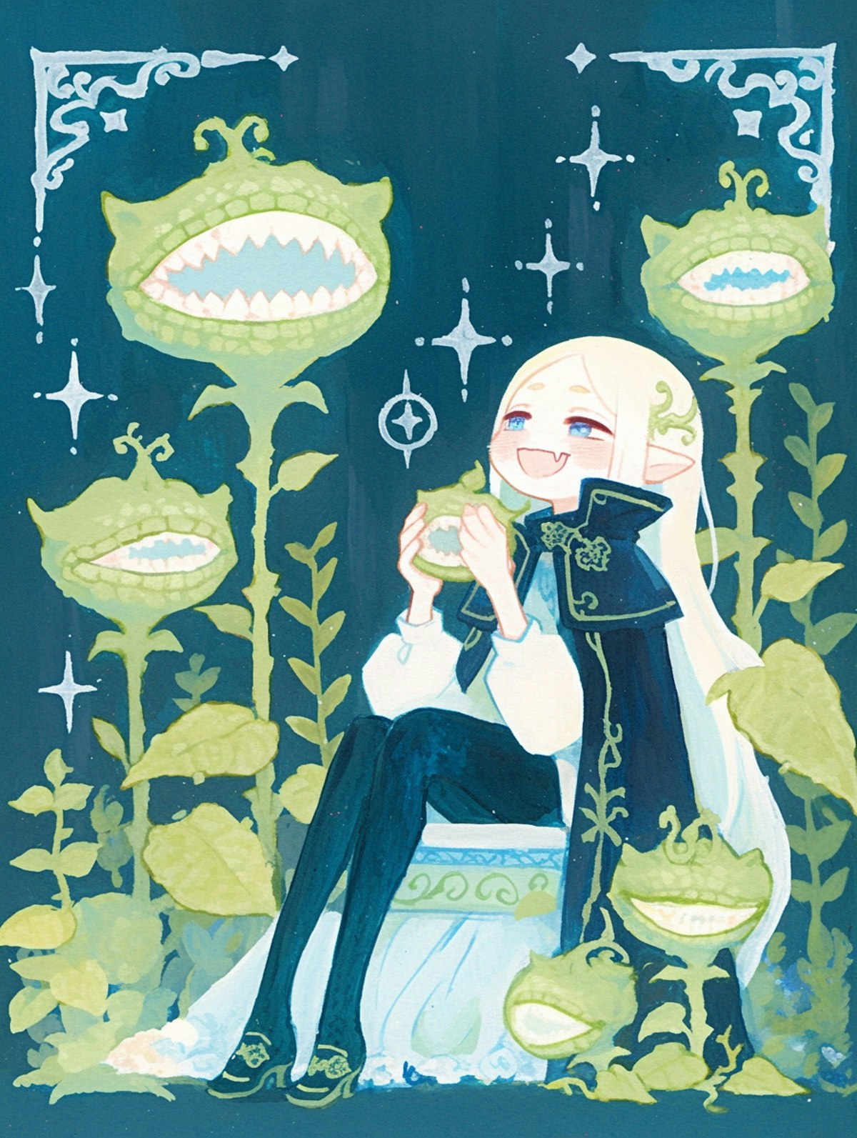 植物モンスターガール！ | chichi-pui（ちちぷい）AIイラスト専用の投稿＆生成サイト