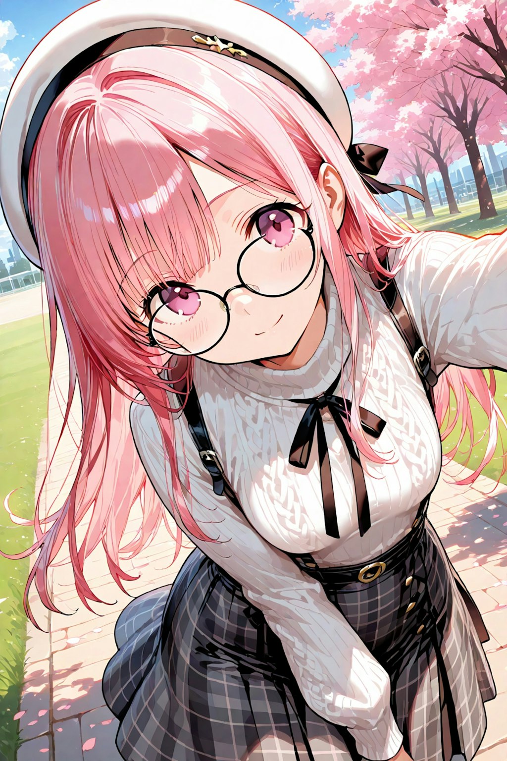 眼鏡なOPALちゃん | chichi-pui（ちちぷい）AIイラスト専用の投稿＆生成サイト