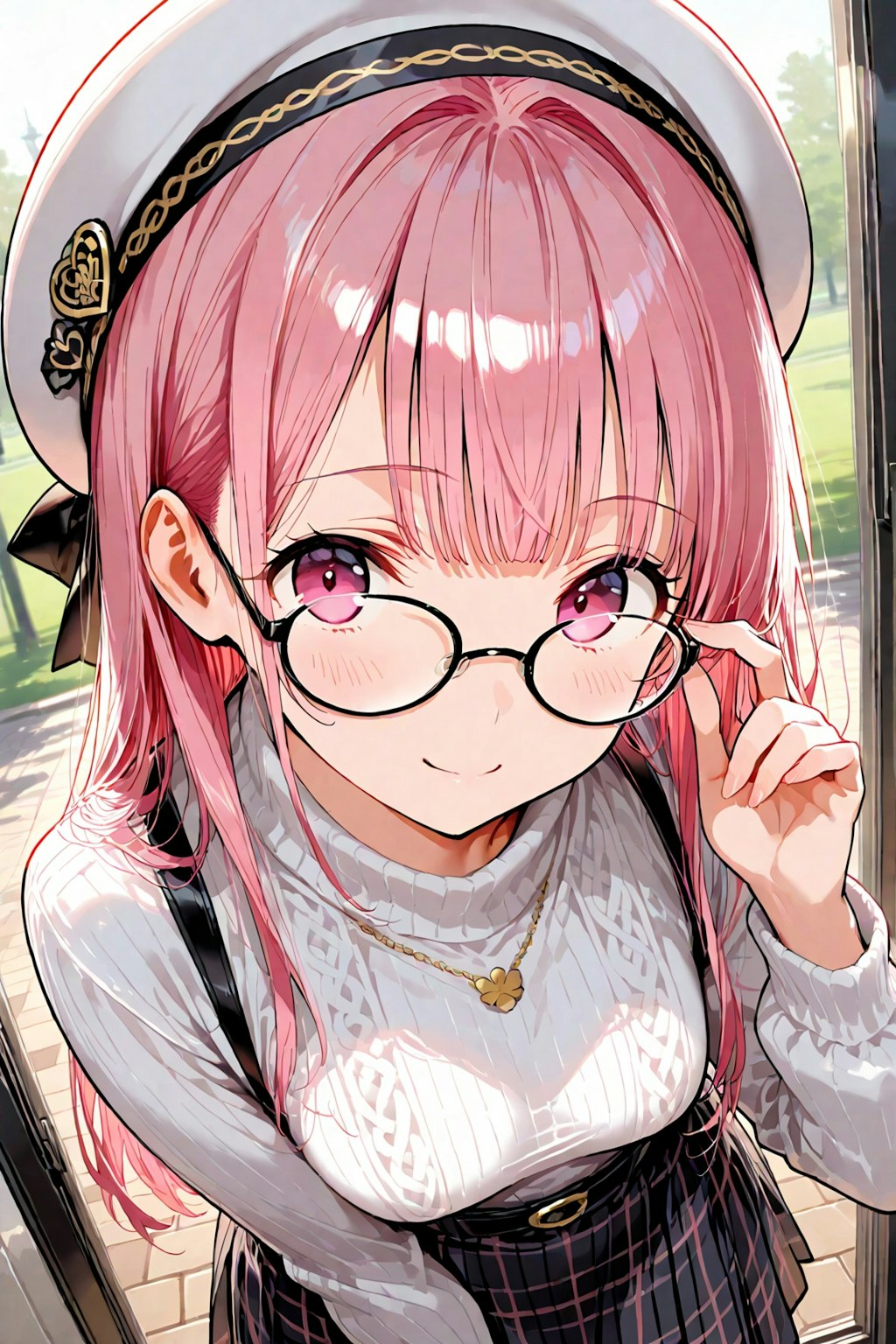 眼鏡なOPALちゃん | chichi-pui（ちちぷい）AIイラスト専用の投稿＆生成サイト