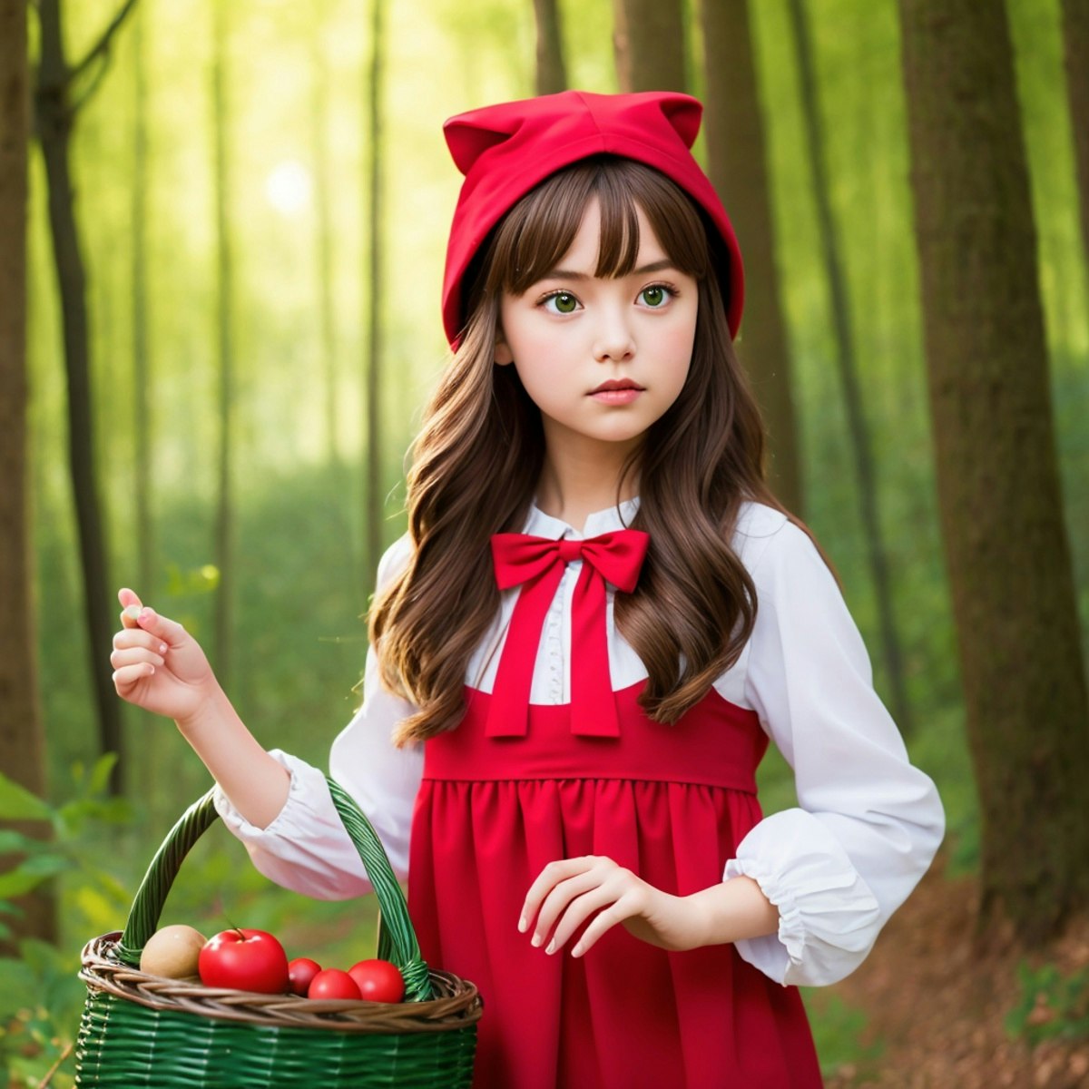 Little Red Riding Hood | chichi-pui（ちちぷい）AIイラスト専用の投稿＆生成サイト