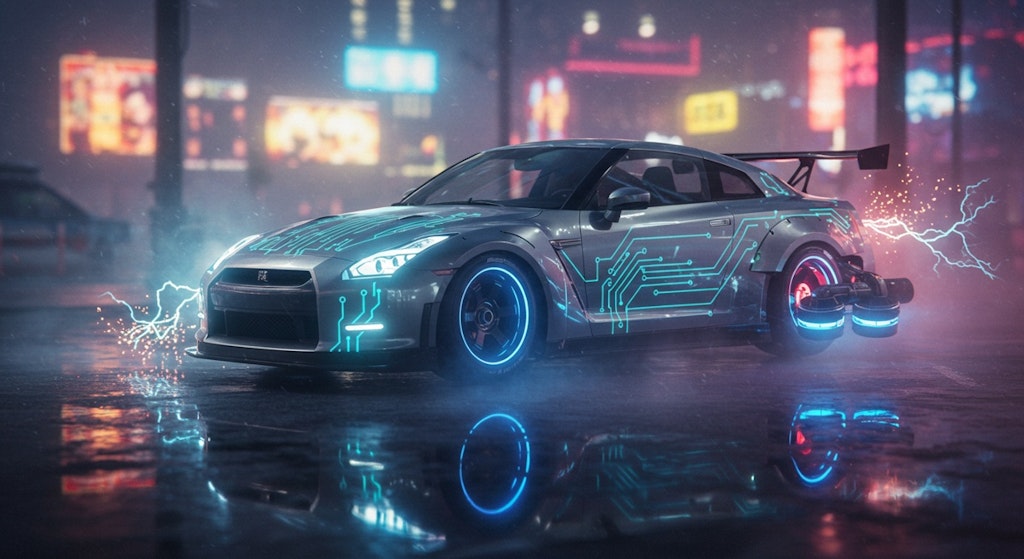 R35改 タイムマシン | chichi-pui（ちちぷい）AIグラビア・AIフォト専用の投稿＆生成サイト