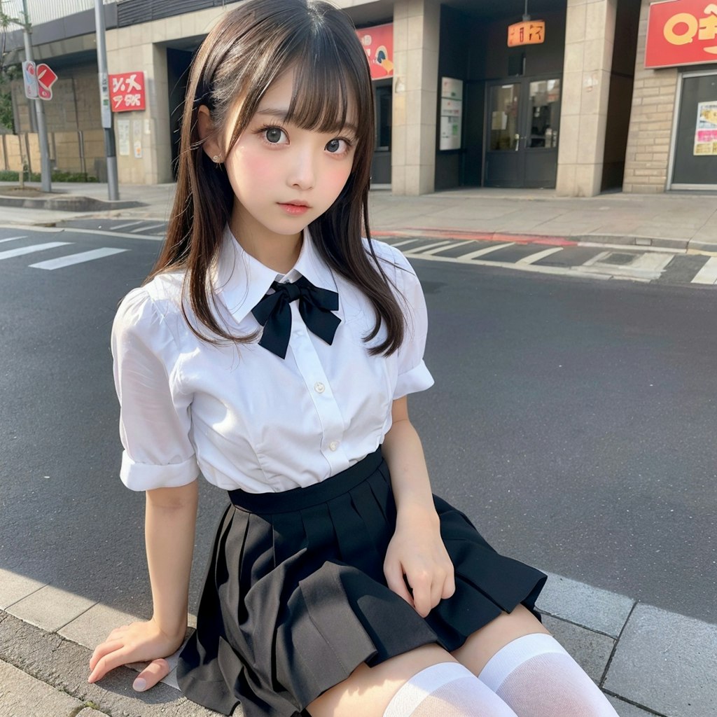 アイドル級にかわいい制服美少女ai Chichi Pui(ちちぷい)aiグラビア・aiフォト専用の投稿&生成サイト